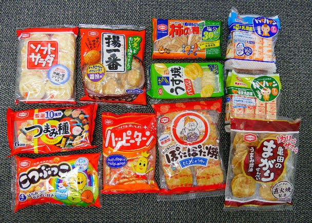Best Japanese Snacks: Top 10 Rice Crackers by Japan's Top Producer ...