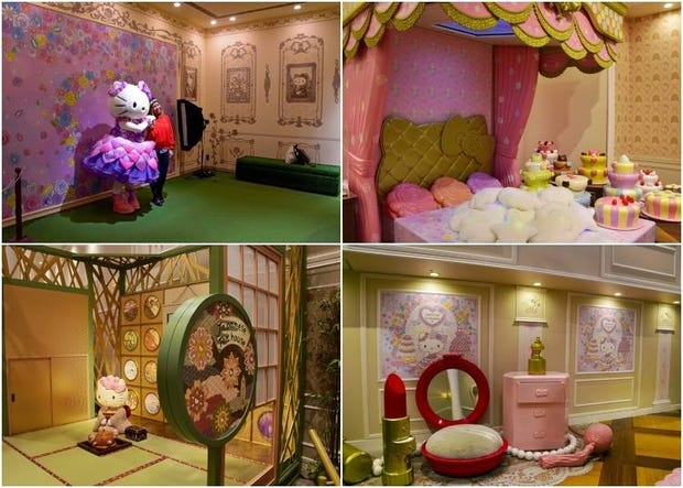 hello kitty house inside