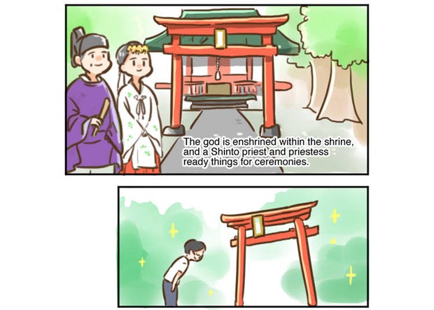 difference between temples and shrines