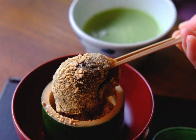 how to make matcha warabi mochi