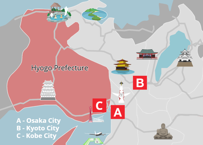 Kobe attractions map 60 photos - Morilly.com
