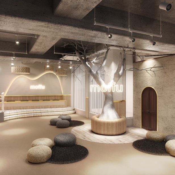 Samoyed Cafe moffu Osaka Shinsaibashi (Namba, Dotonbori, Shinsaibashi ...