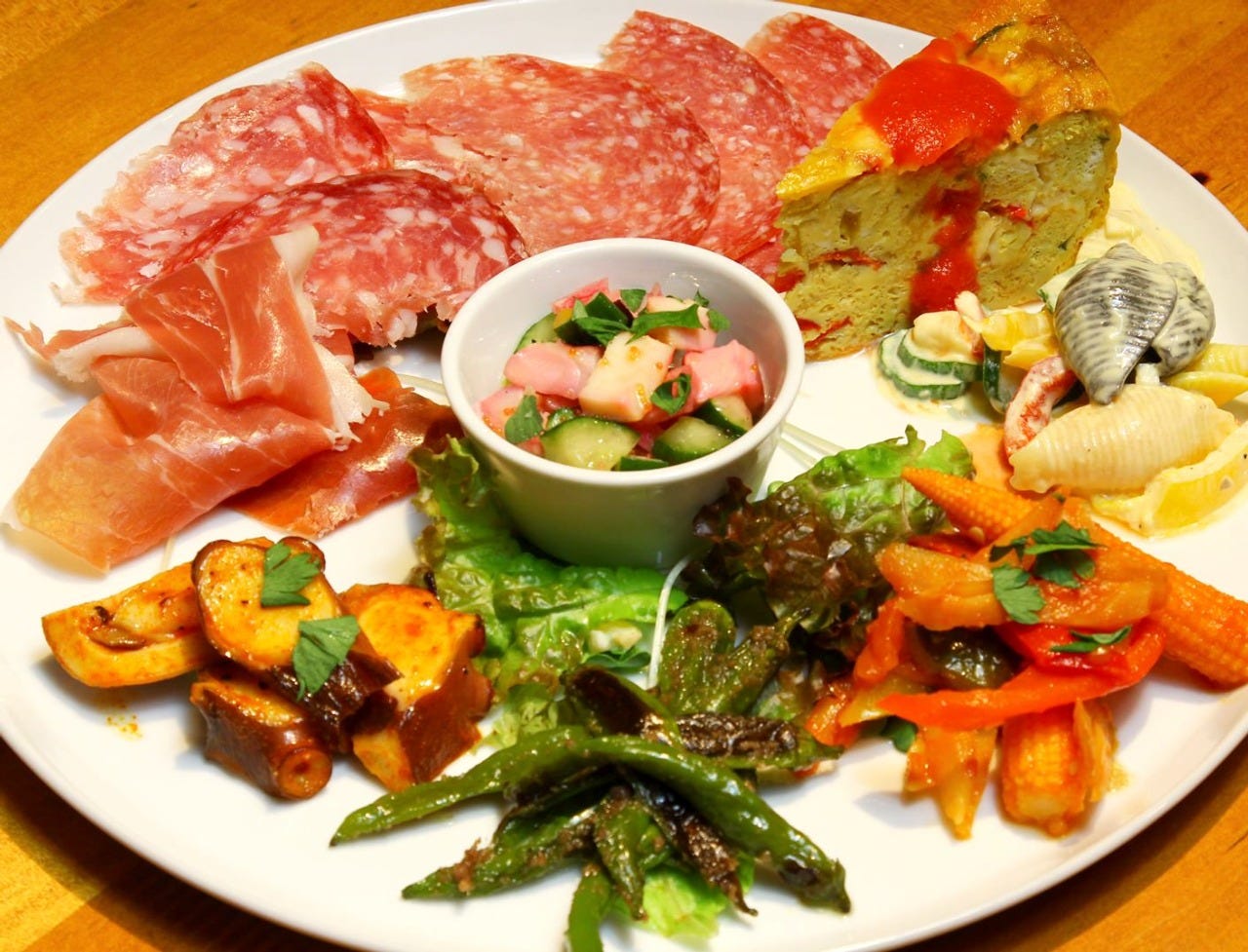 PIZZA TERRACE LEGARE 自慢の食材 - イタリア産生ハム（プロシュート） - 楽天ぐるなび