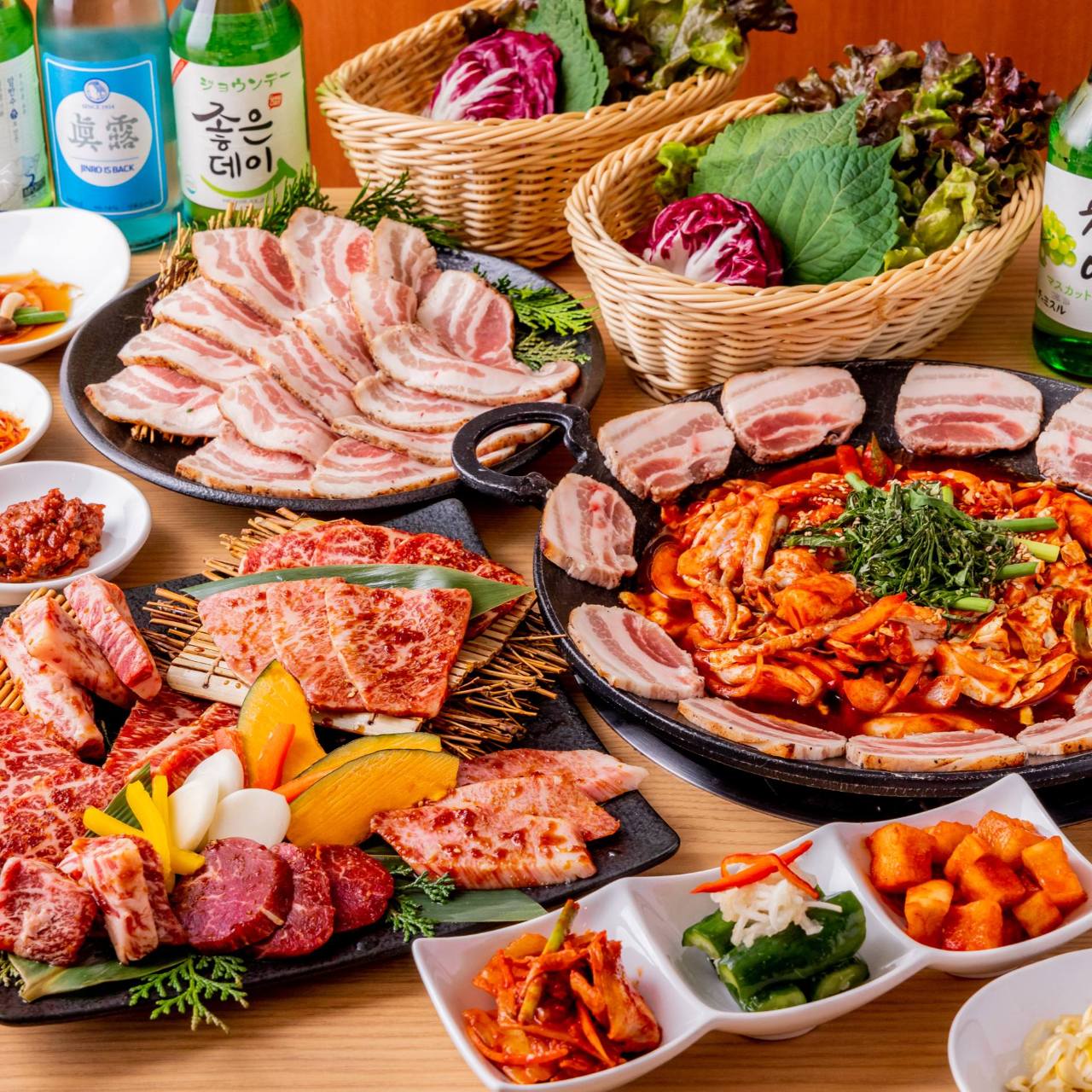 炭火焼肉・韓国料理 KollaBo なんばCITY店（なんば 焼肉）のコース料理メニュー | ヒトサラ