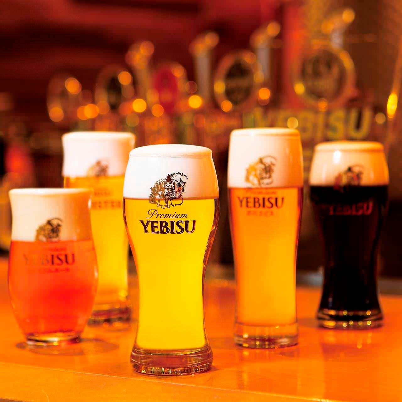 YEBISU BAR エキシティ広島店 メニュー：飲み放題付コース - 楽天ぐるなび