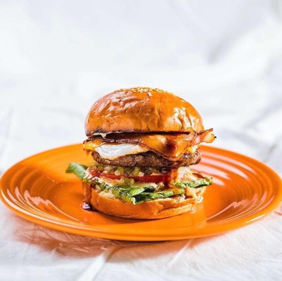 HIGHMEAL 磐田店 Scrum with BlueRevs メニュー：ハンバーガー - 楽天ぐるなび