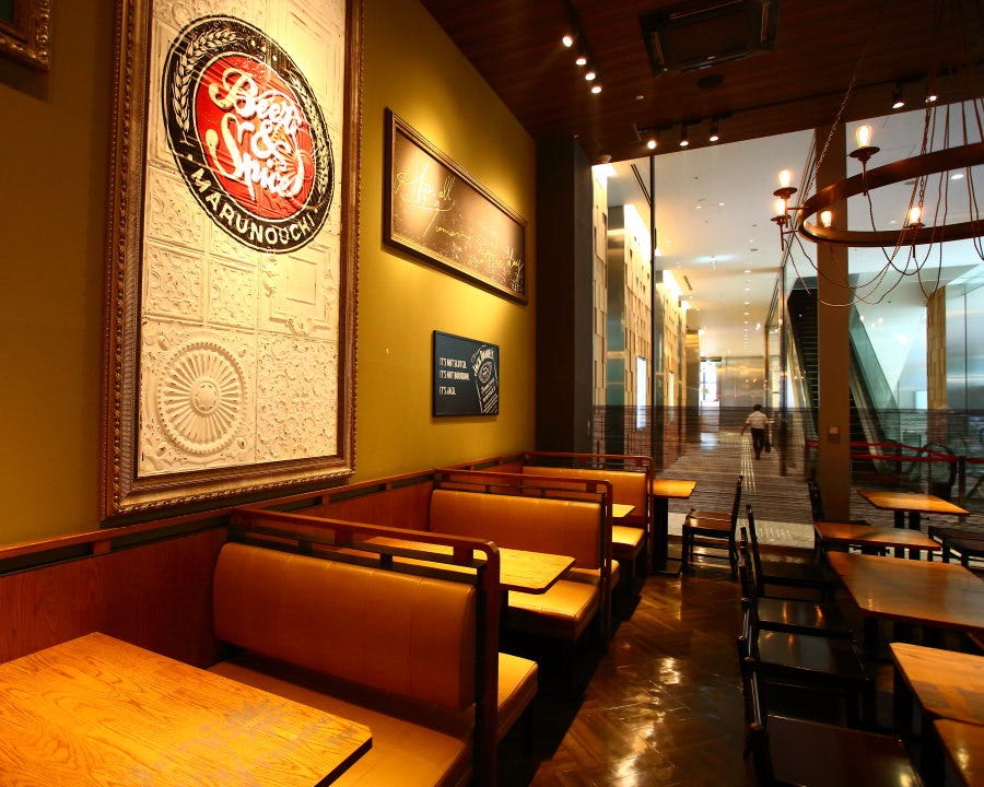 BEER＆SPICE SUPER“DRY” KITTE丸の内店 店内 - ぐるなび