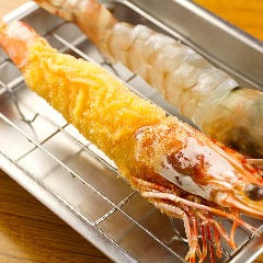 Kushiage and kushikatsu (fried meat and vegetables on skewers) | LIVE ...